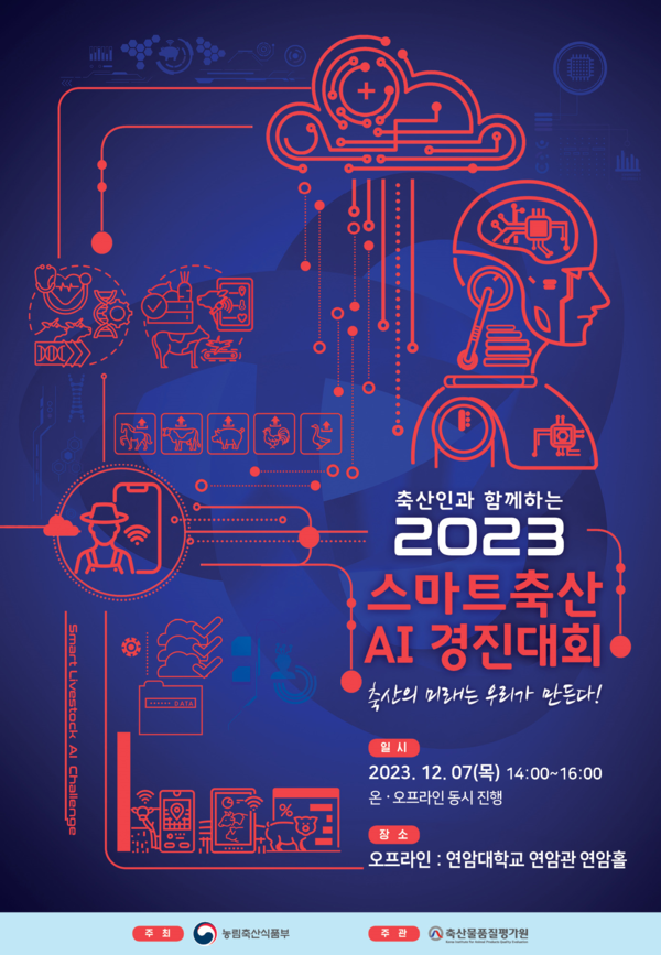 놀라운 데이터 활용 능력 뽐낸다… 스마트축산 Ai 경진대회 개최